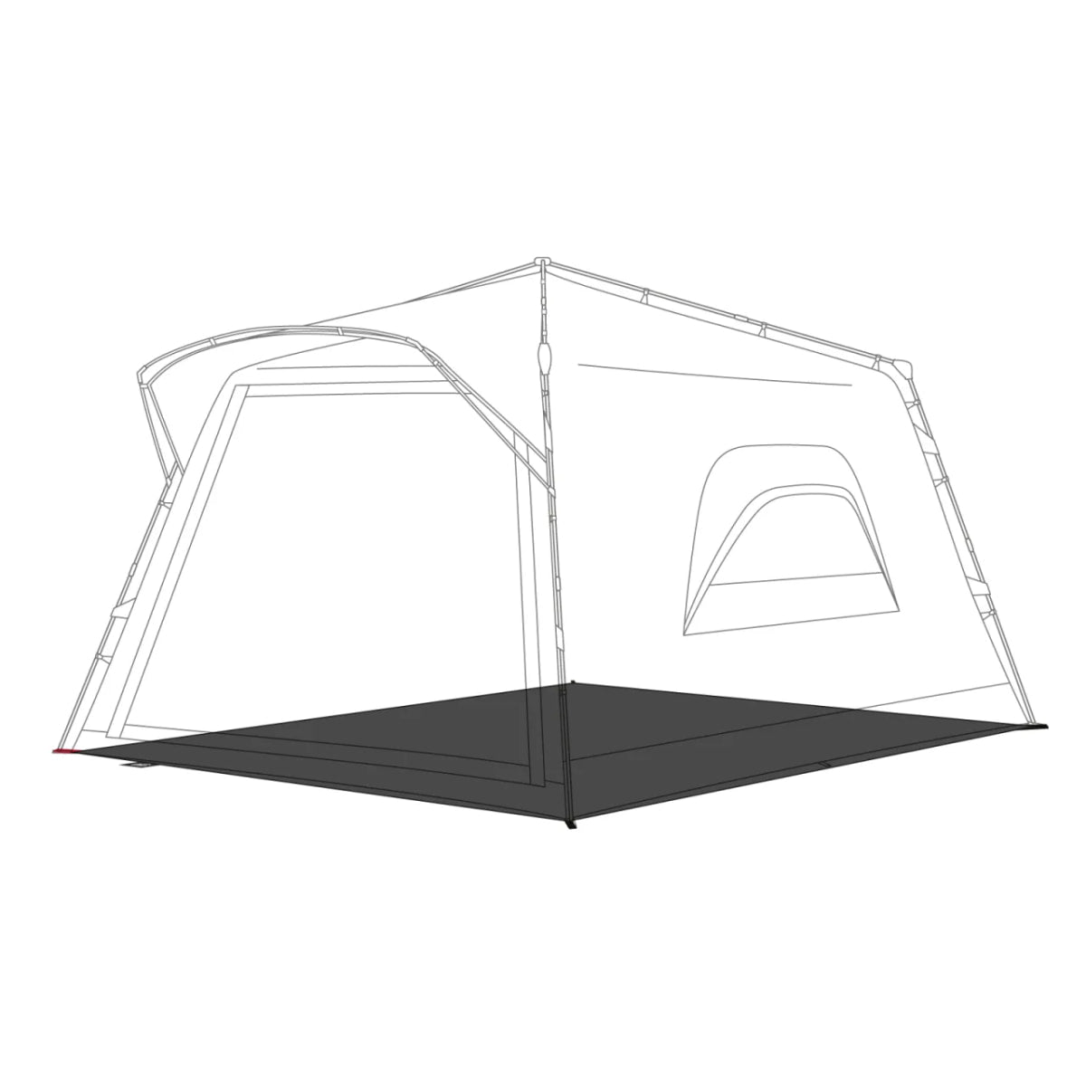 Groundsheet für qeedo Quick Villa und Motor Schutz