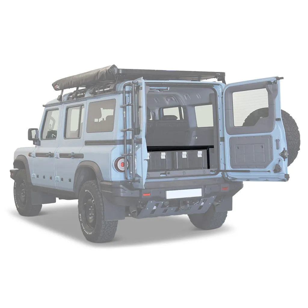 Ineos Grenadier Stauraum für Wolf Pack Transport