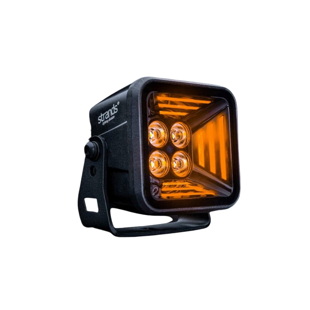 Strands Dark Knight Fortex Arbeitsscheinwerfer Amber